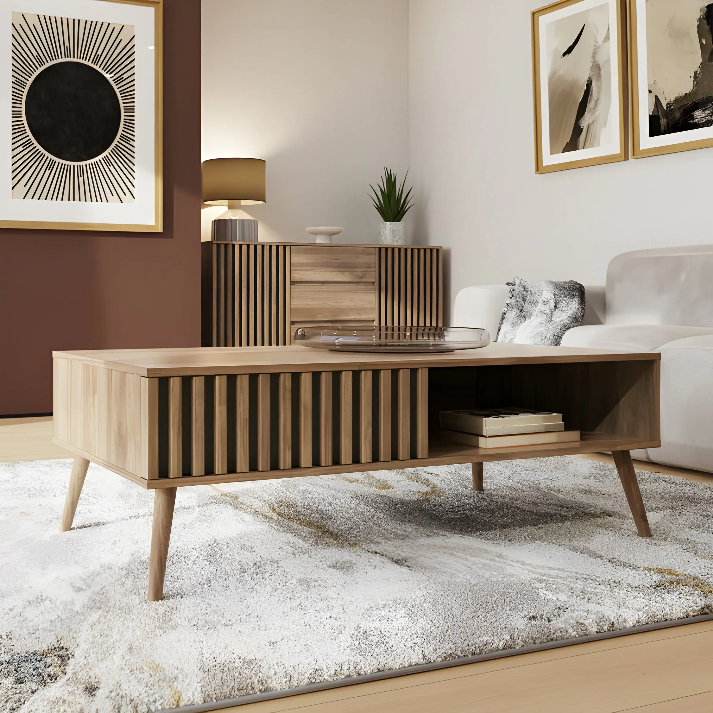 RS Rowan Coffee Table Oak