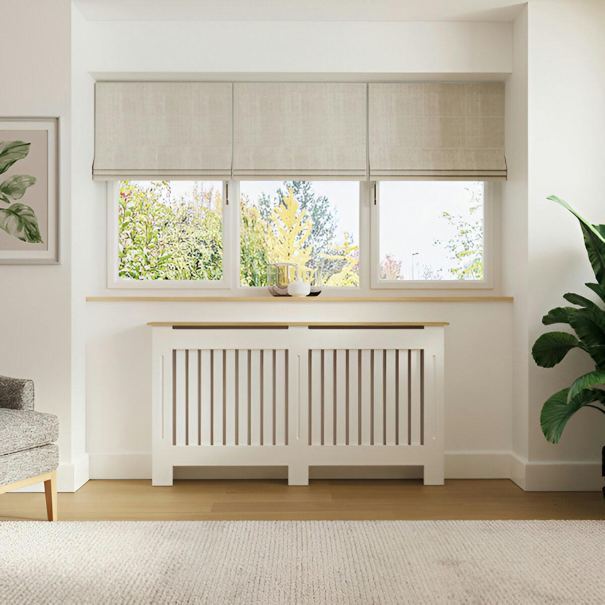 RS Longslow Radiator Cover Large White