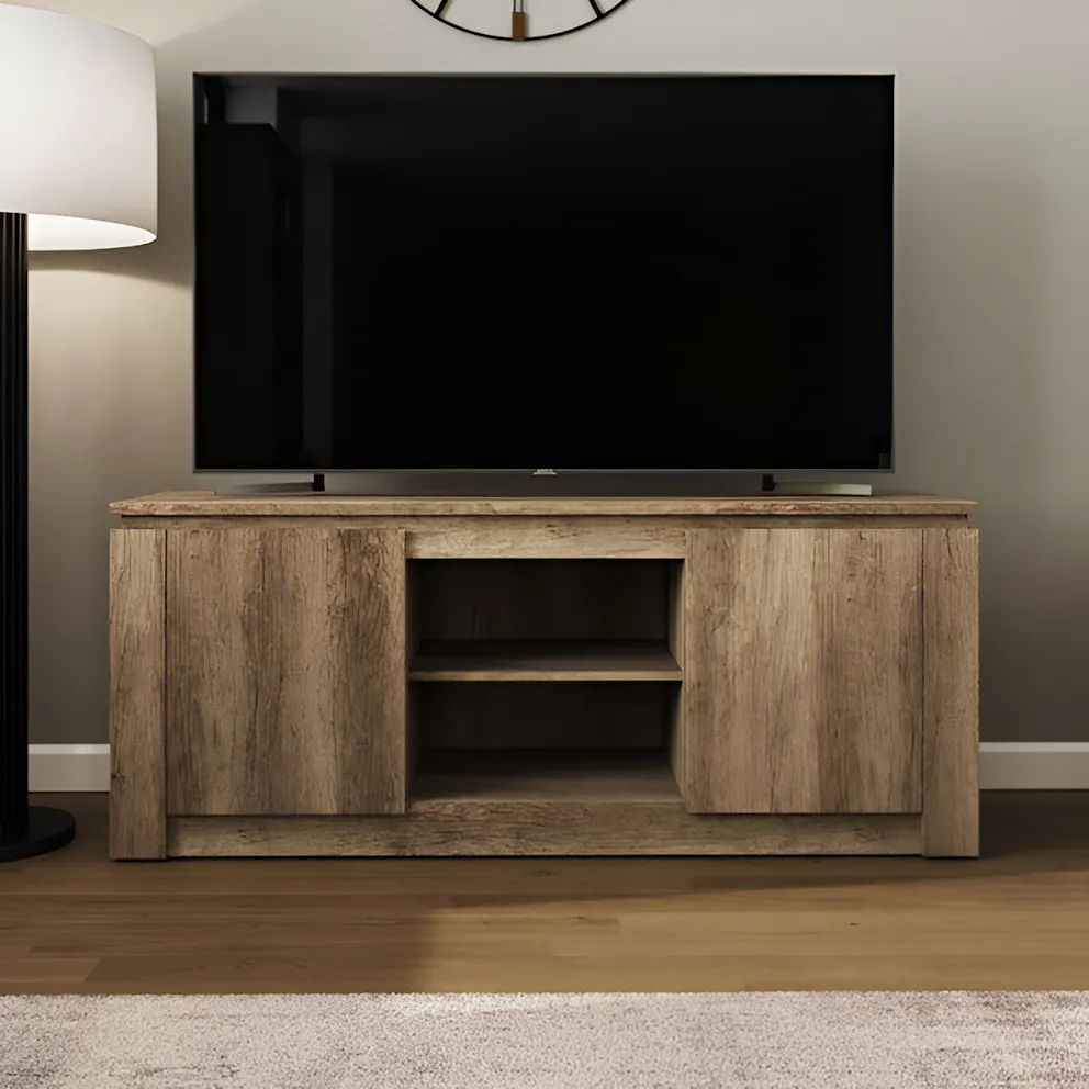 RS Canyon Wide TV Unit Oak