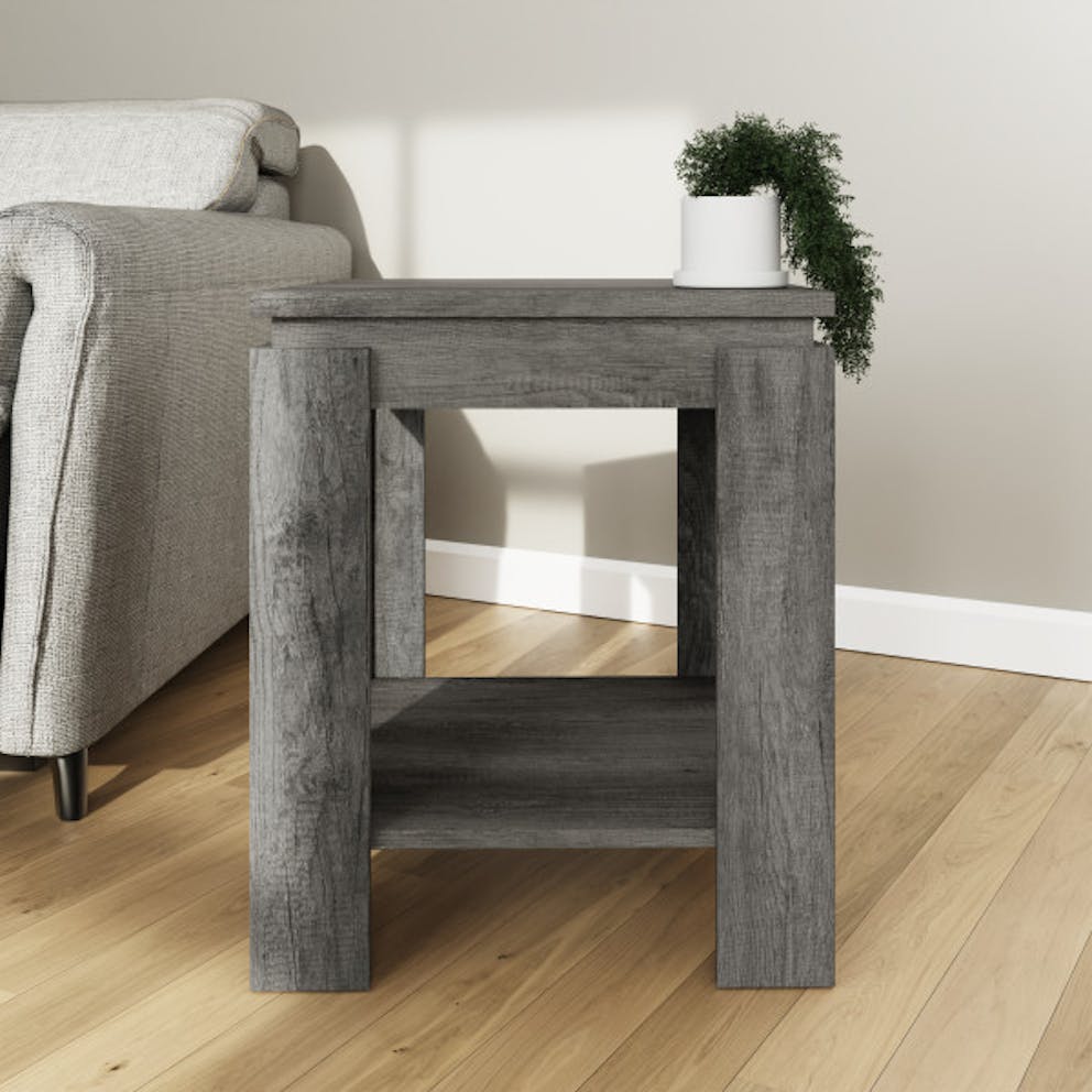 RS Canyon Lamp Table Charcoal Grey
