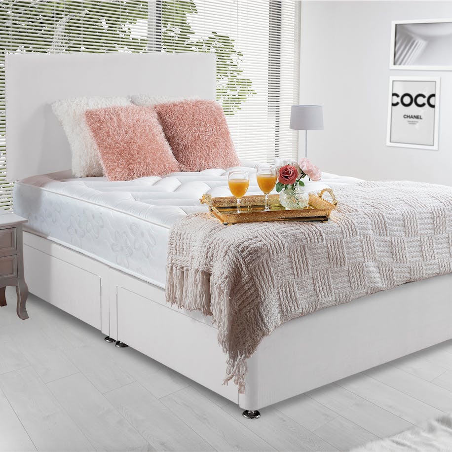 White divan store